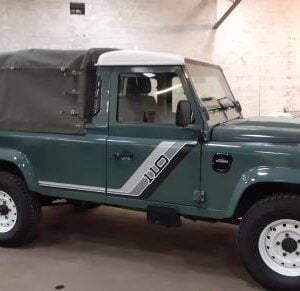 110 Defender Canvas Hoods | AWT Trim Centre