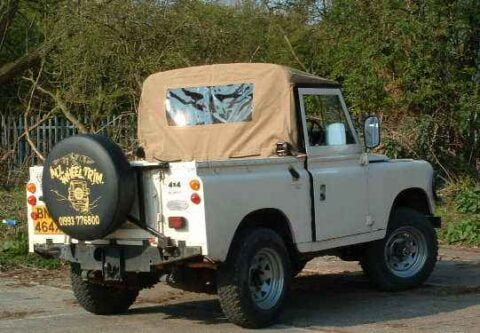 88 Standard Truck Cab Canvas Hood | AWT Trim Centre